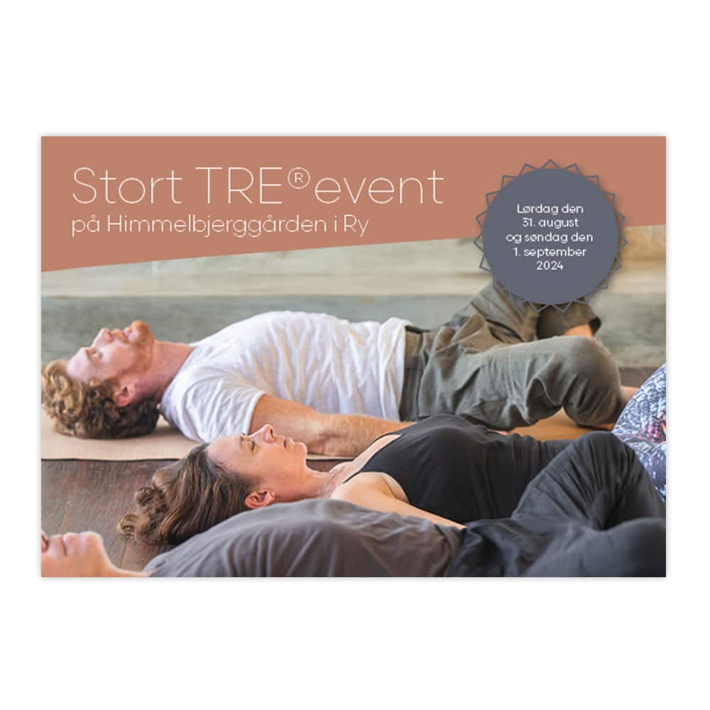 TRE event – Flyer - Marketingsnedkeren